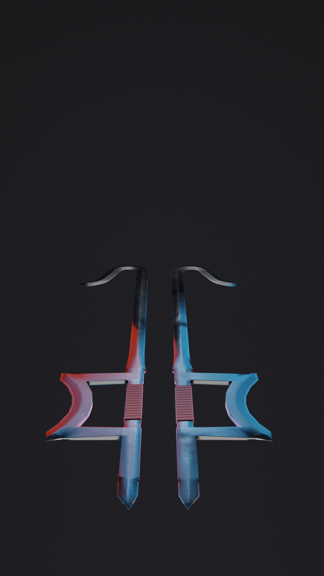 ArtStation - Chinese hook swords