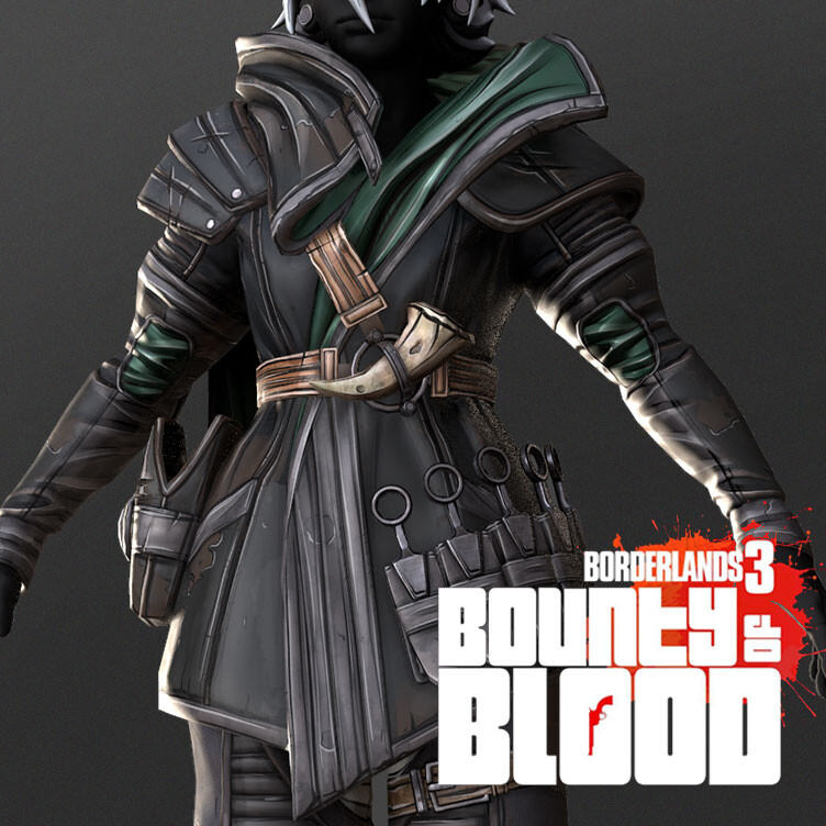 ArtStation - Borderlands 3 | Bounty of Blood | Psycho Punk Outfits