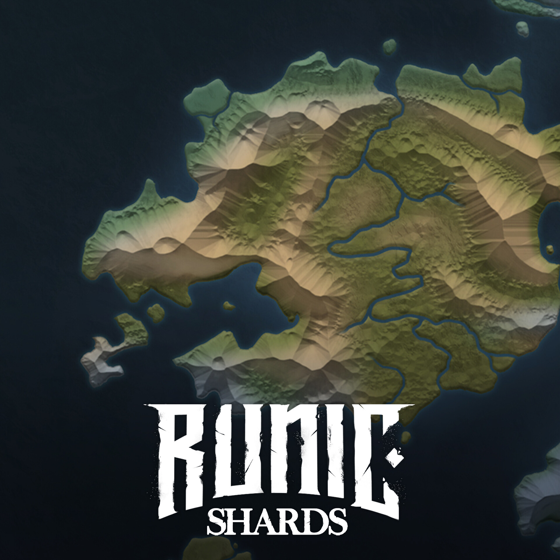 ArtStation - Runic Shards - Map of Elvoria