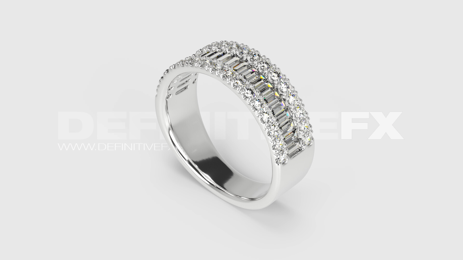 ArtStation - Jewelry Diamond Ring Render
