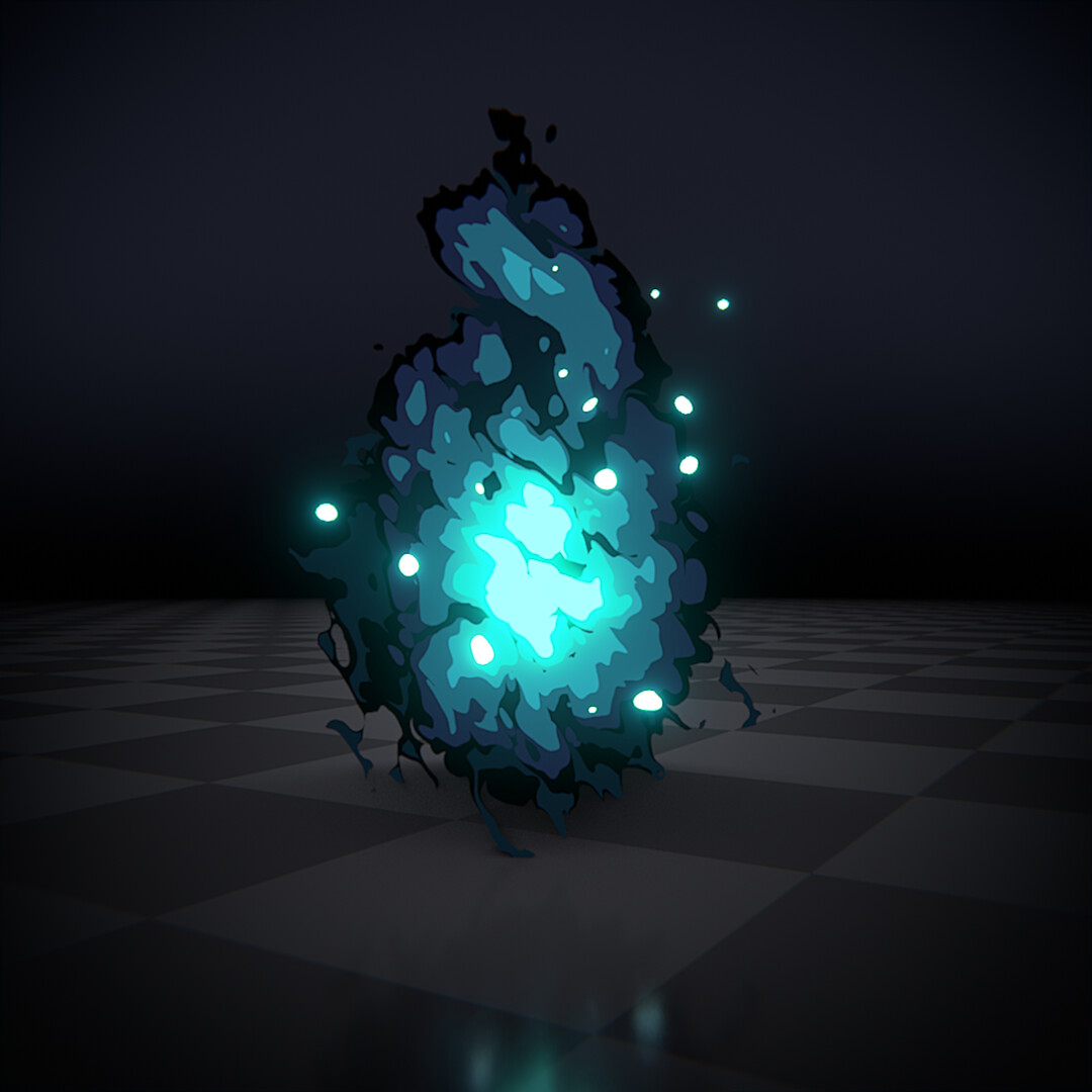 ArtStation - Ghost flame