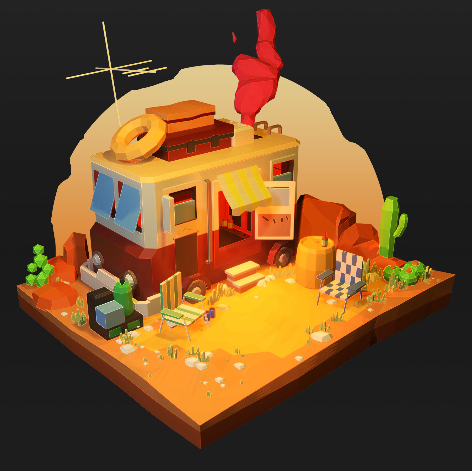 ArtStation - Car House