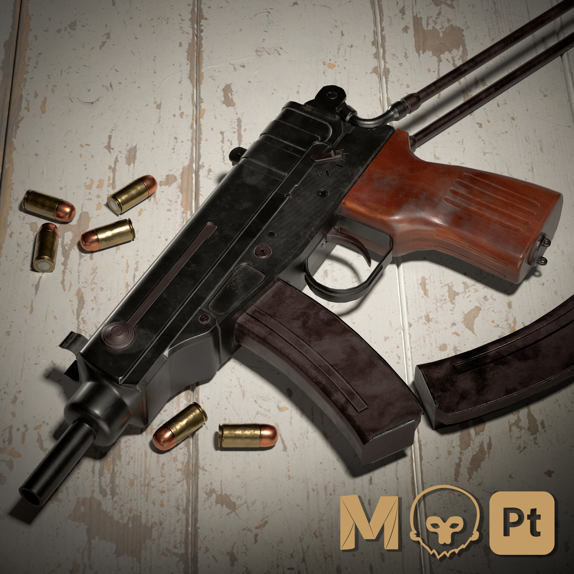 ArtStation - Scorpion vz. 61