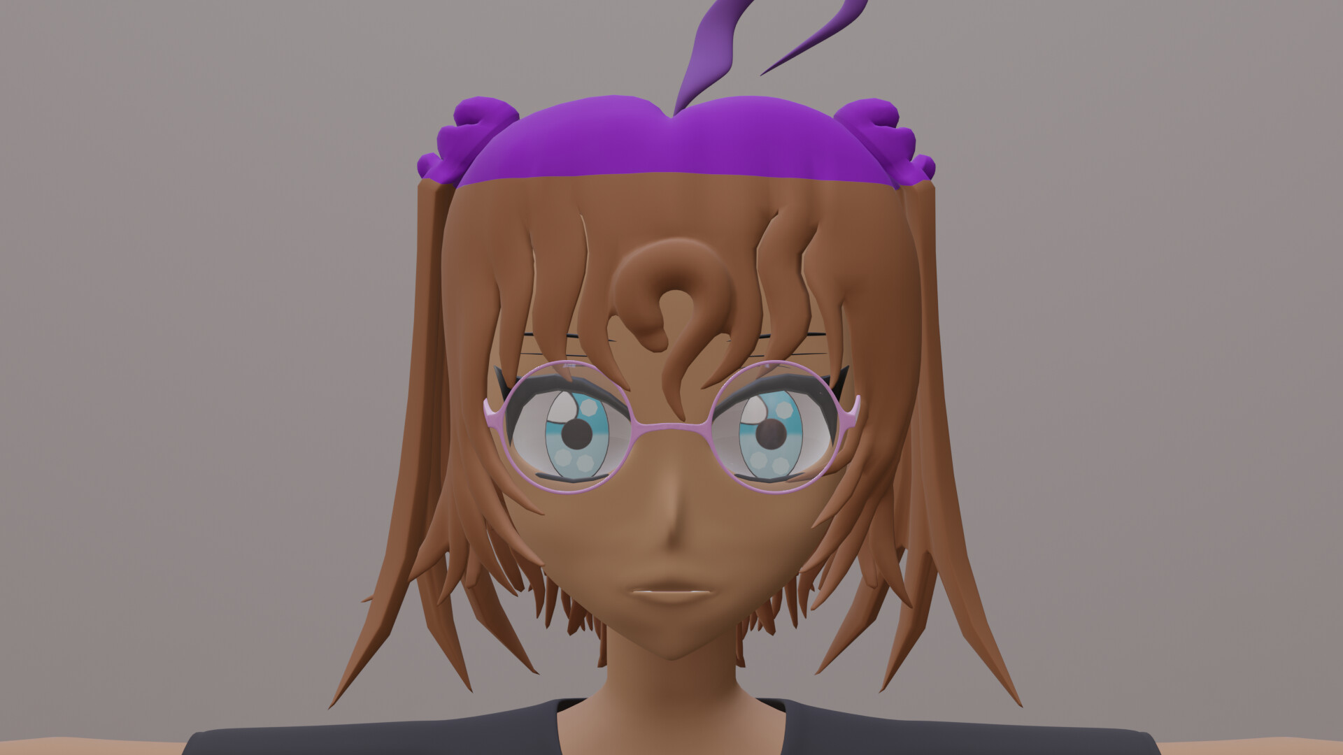 ArtStation - Original Anime Character Model - Blender Project Part 1