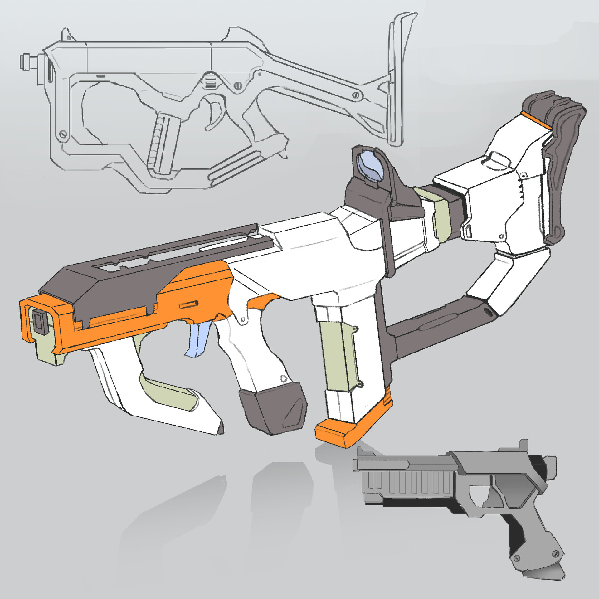 ArtStation - Gun Practice