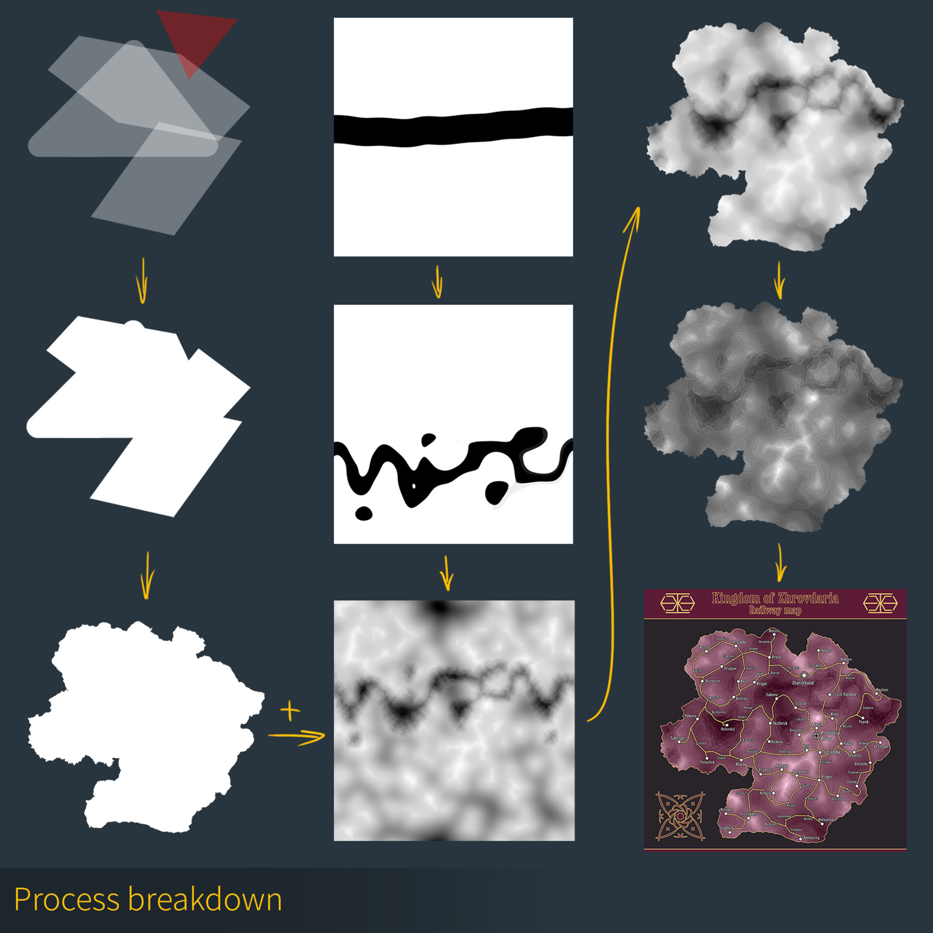 ArtStation - Isoline map generation using Designer