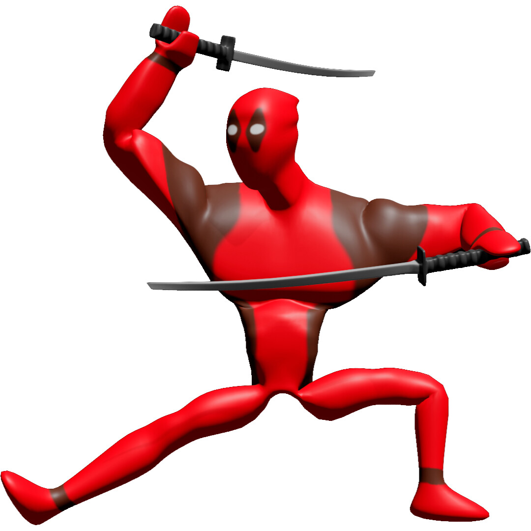 ArtStation - Stylized Deadpool