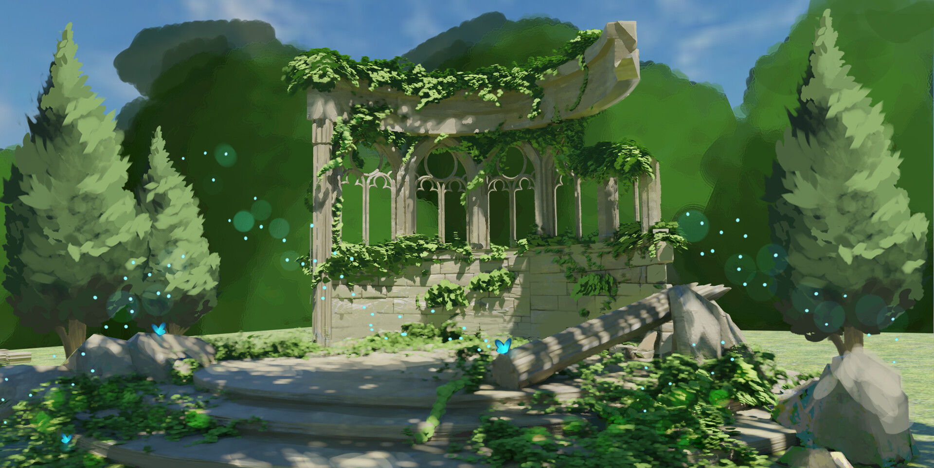 ArtStation - Old Ruins