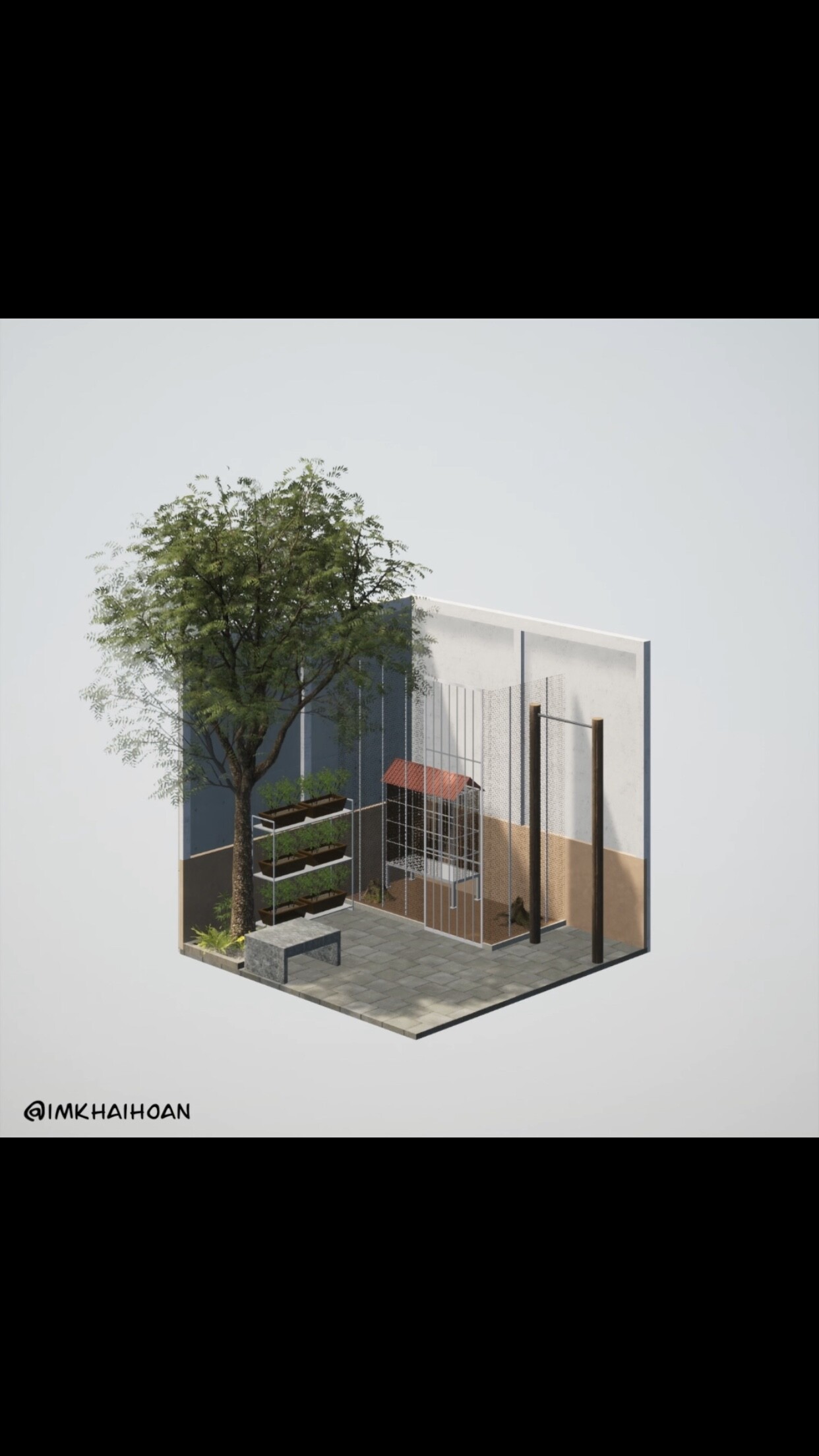 ArtStation - Backyard Animation Practice