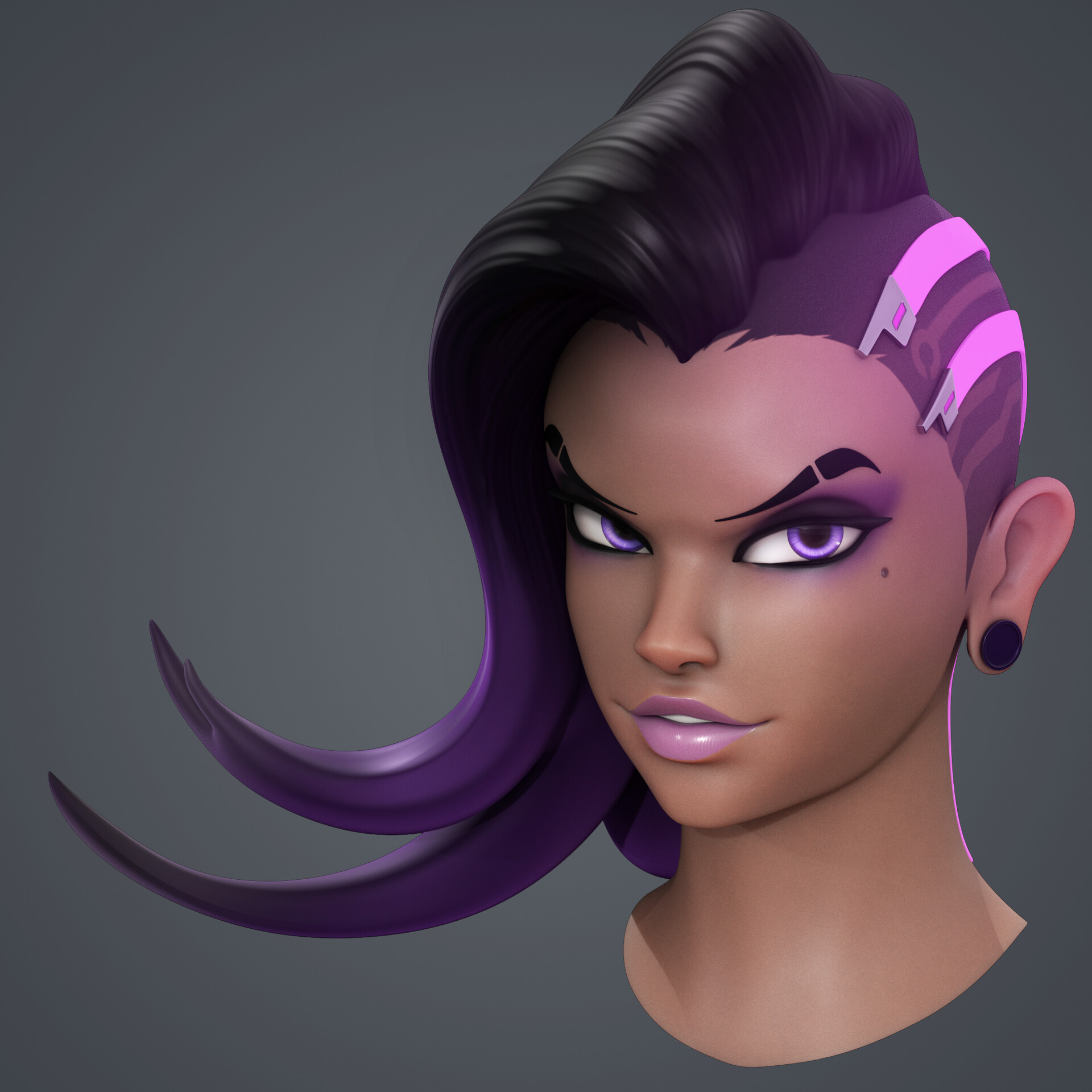 ArtStation - Sombra Bust