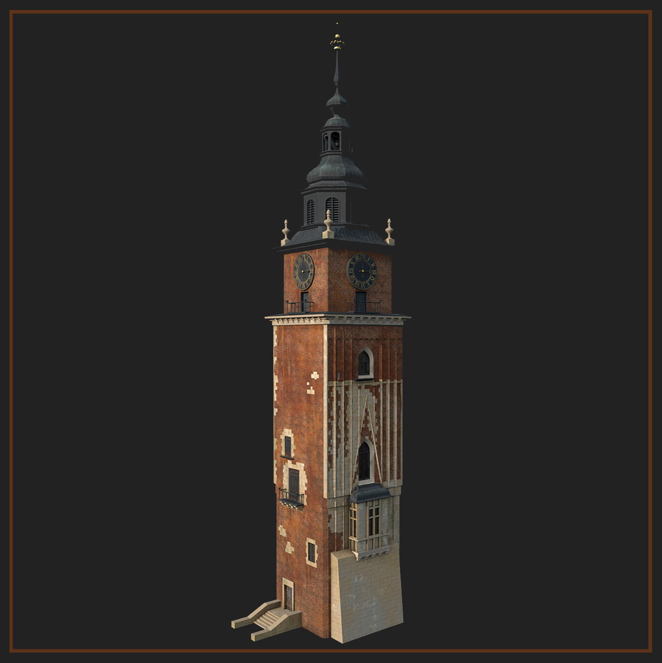 ArtStation - Krakows Town Hall Tower