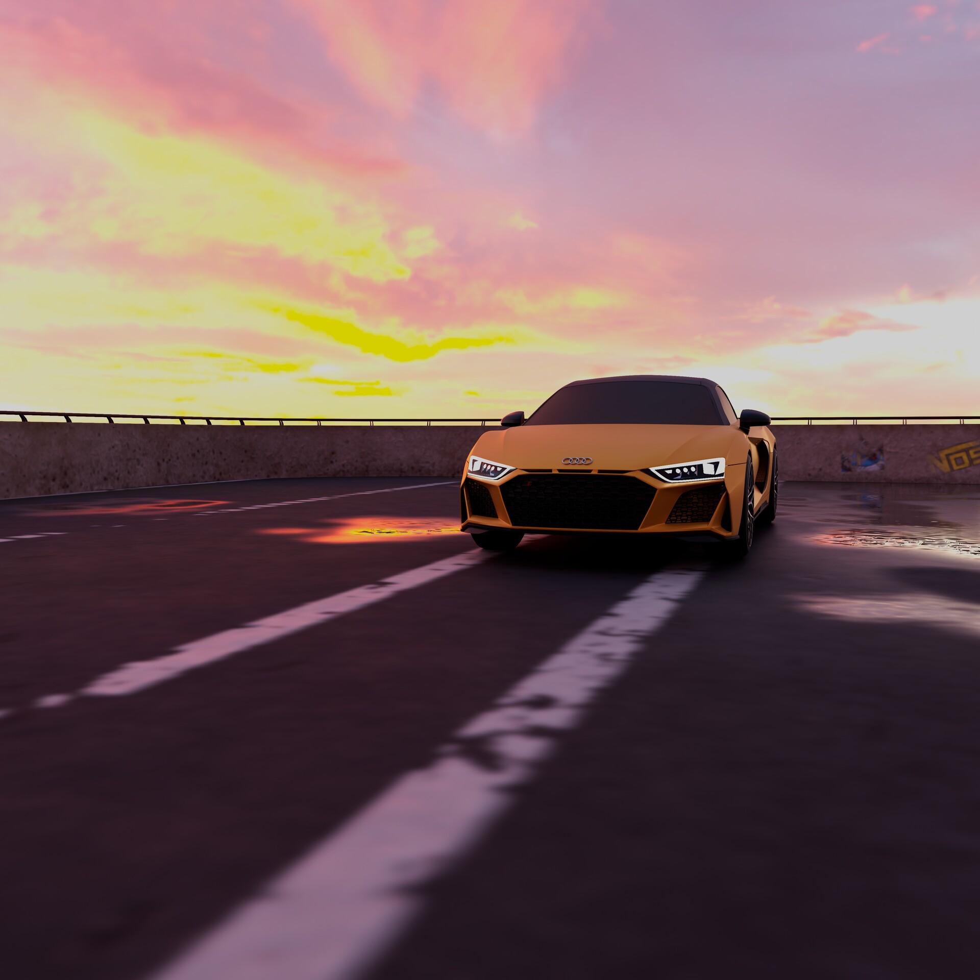 ArtStation - Audi R8 animation
