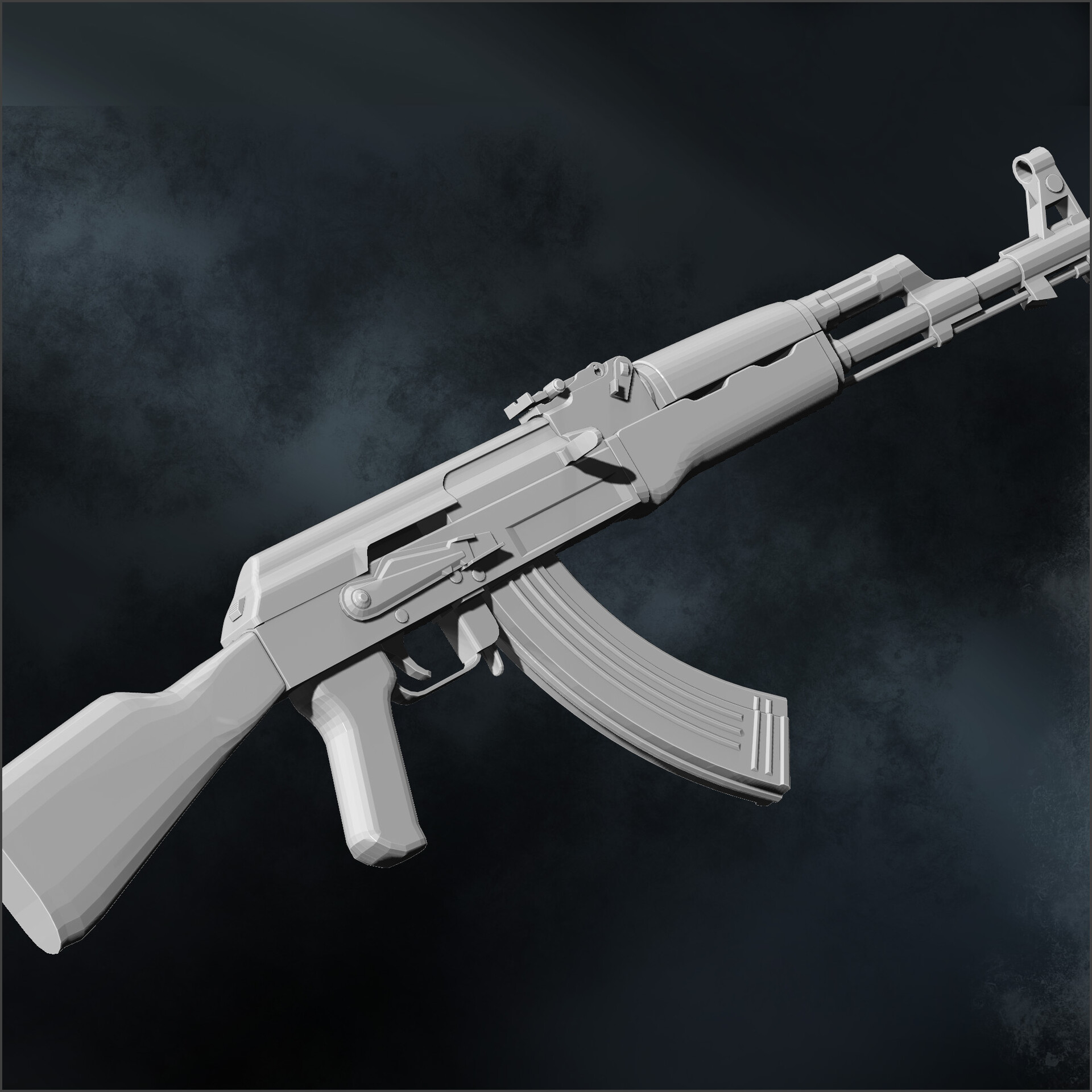 ArtStation - Type 56 assault rifle