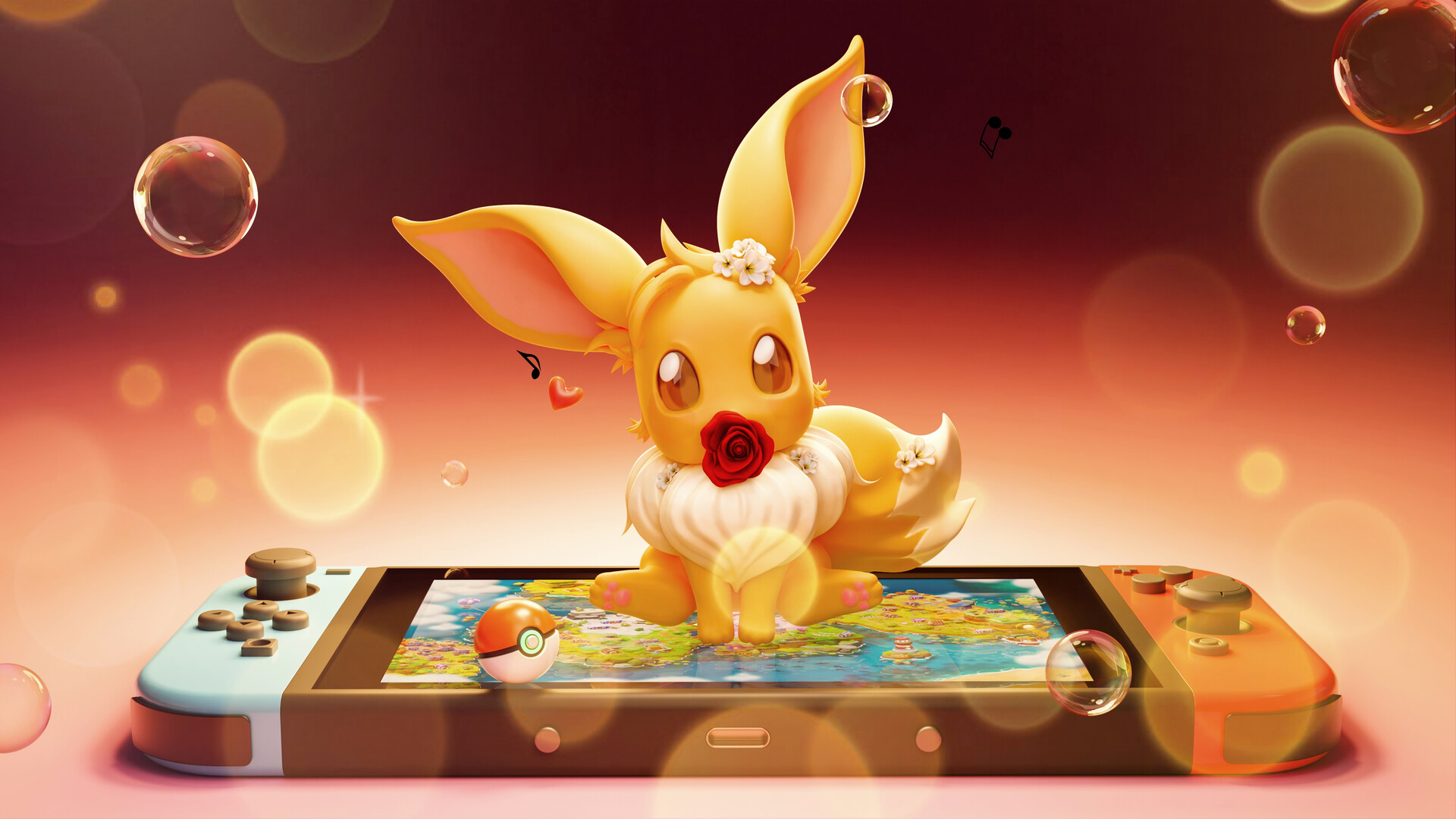 ArtStation - Pokemon eevee