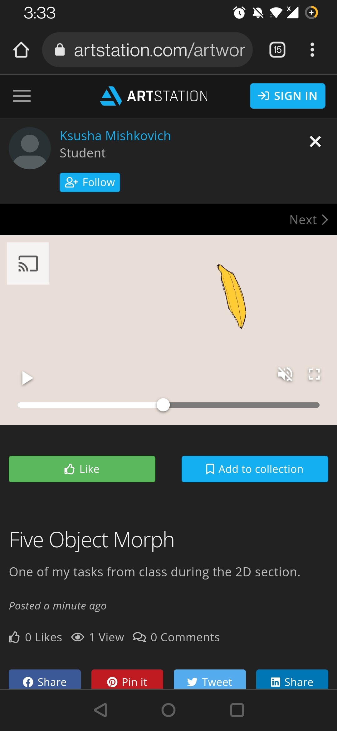 ArtStation - Five Object Morph