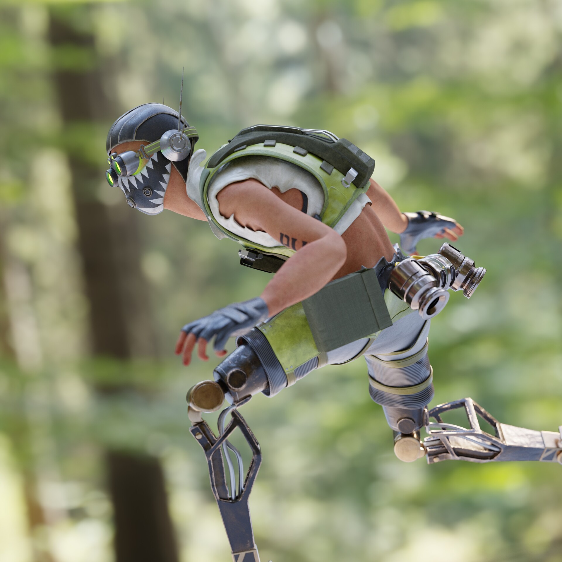 ArtStation - Octane 3D Sculpt - Apex Legends Fan Art