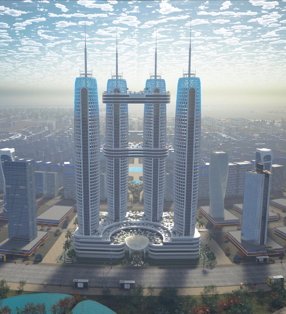 ArtStation - Nile Business City Project l Nile Developments