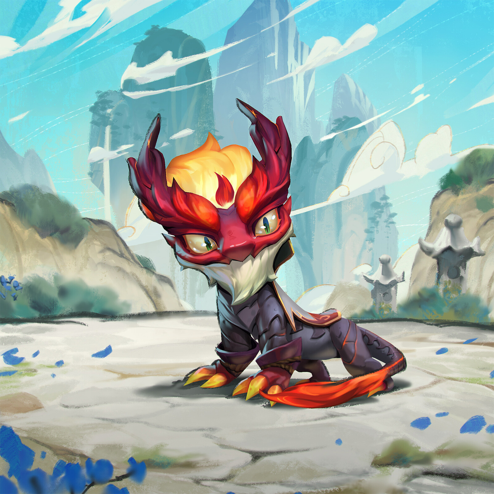 ArtStation - Little Legend Inktales Ao Shin