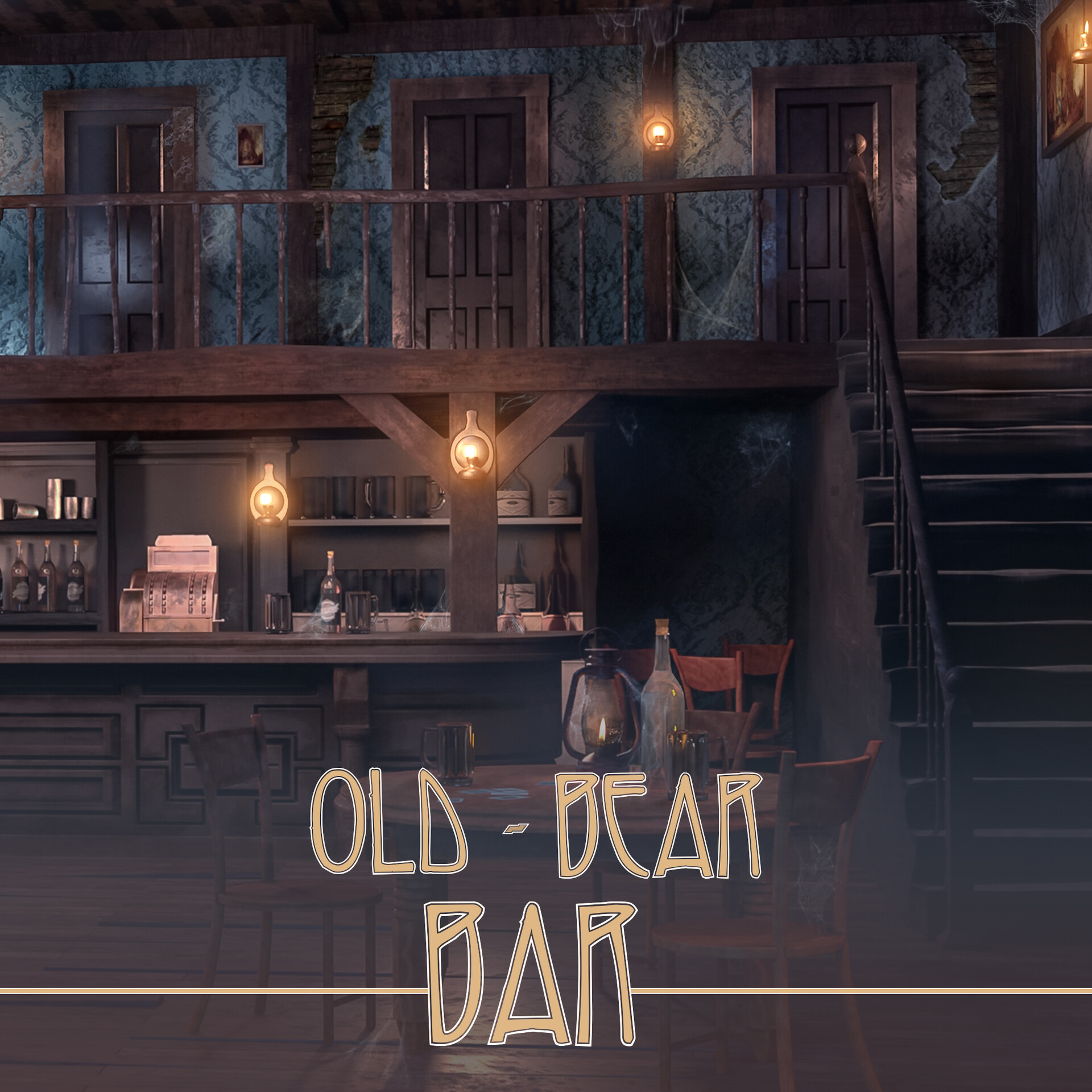 ArtStation - Old Bear Bar