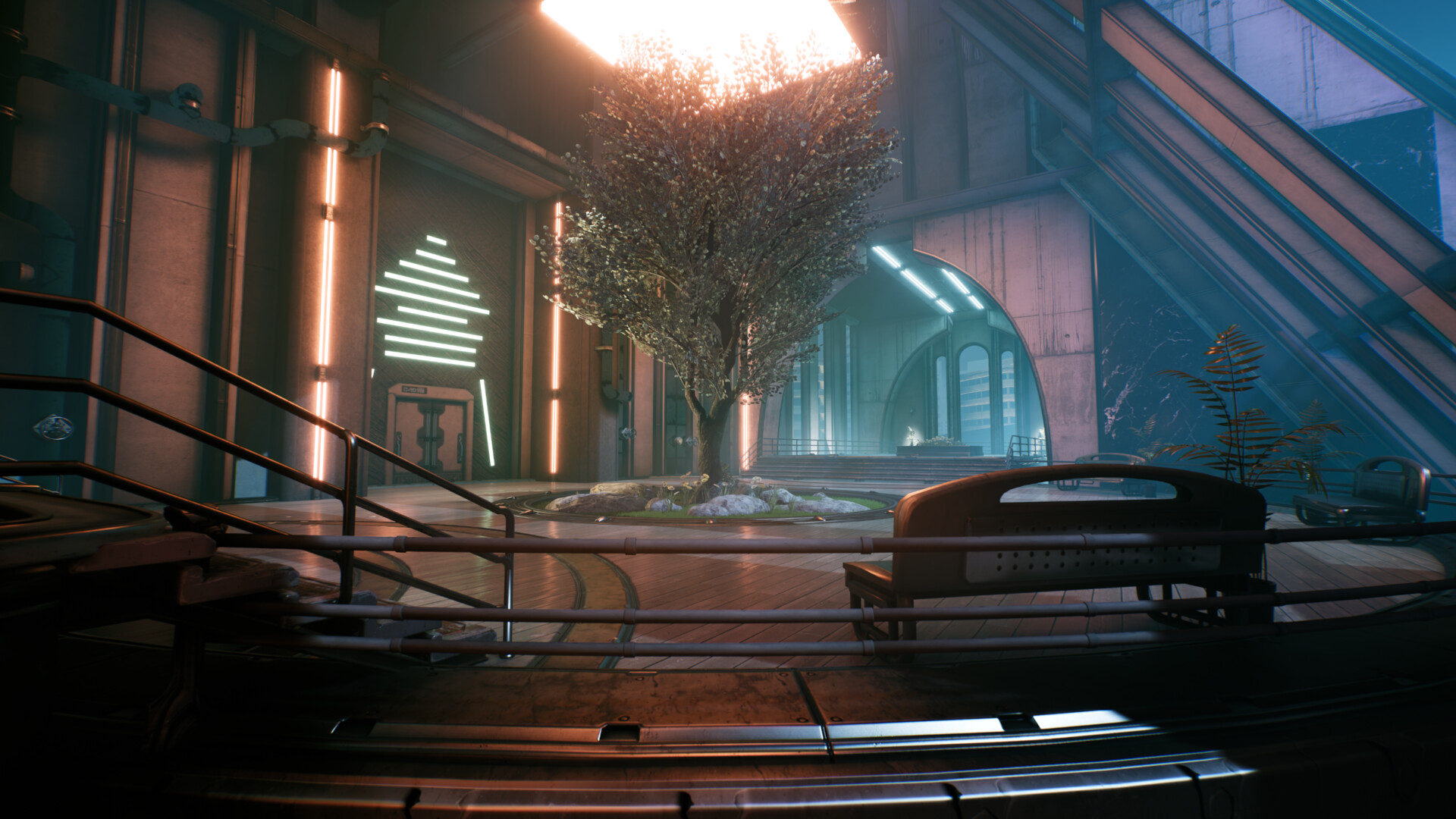 ArtStation - Blueprints Office RELIGHTING in UE5