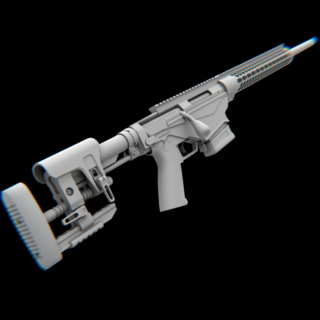 ArtStation - Ruger Precision Rifle 2015