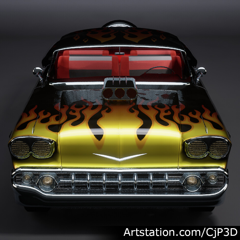 ArtStation - 58' Chevrolet Impala Configurator
