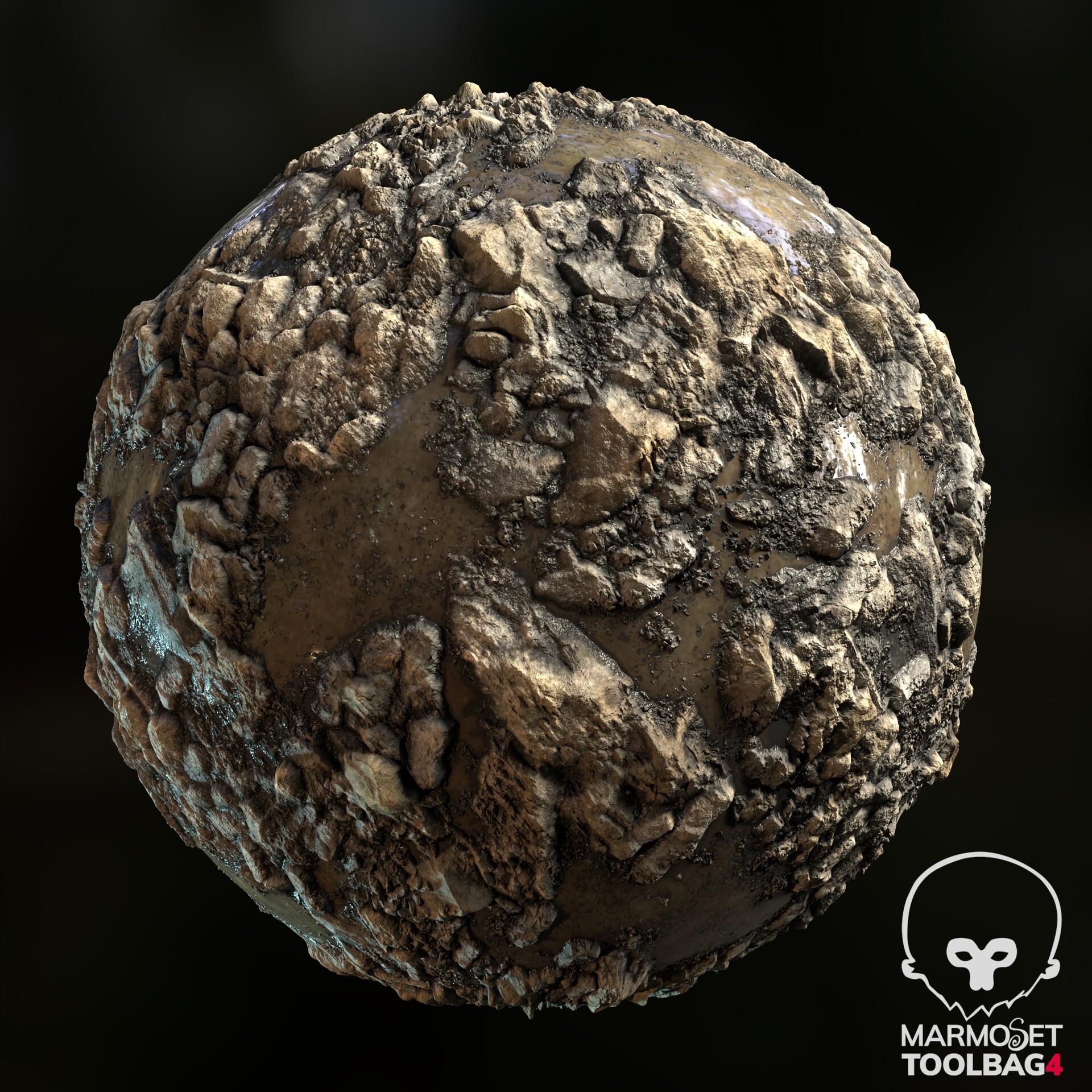 ArtStation - Substance Designer Training : Rock Ground Material