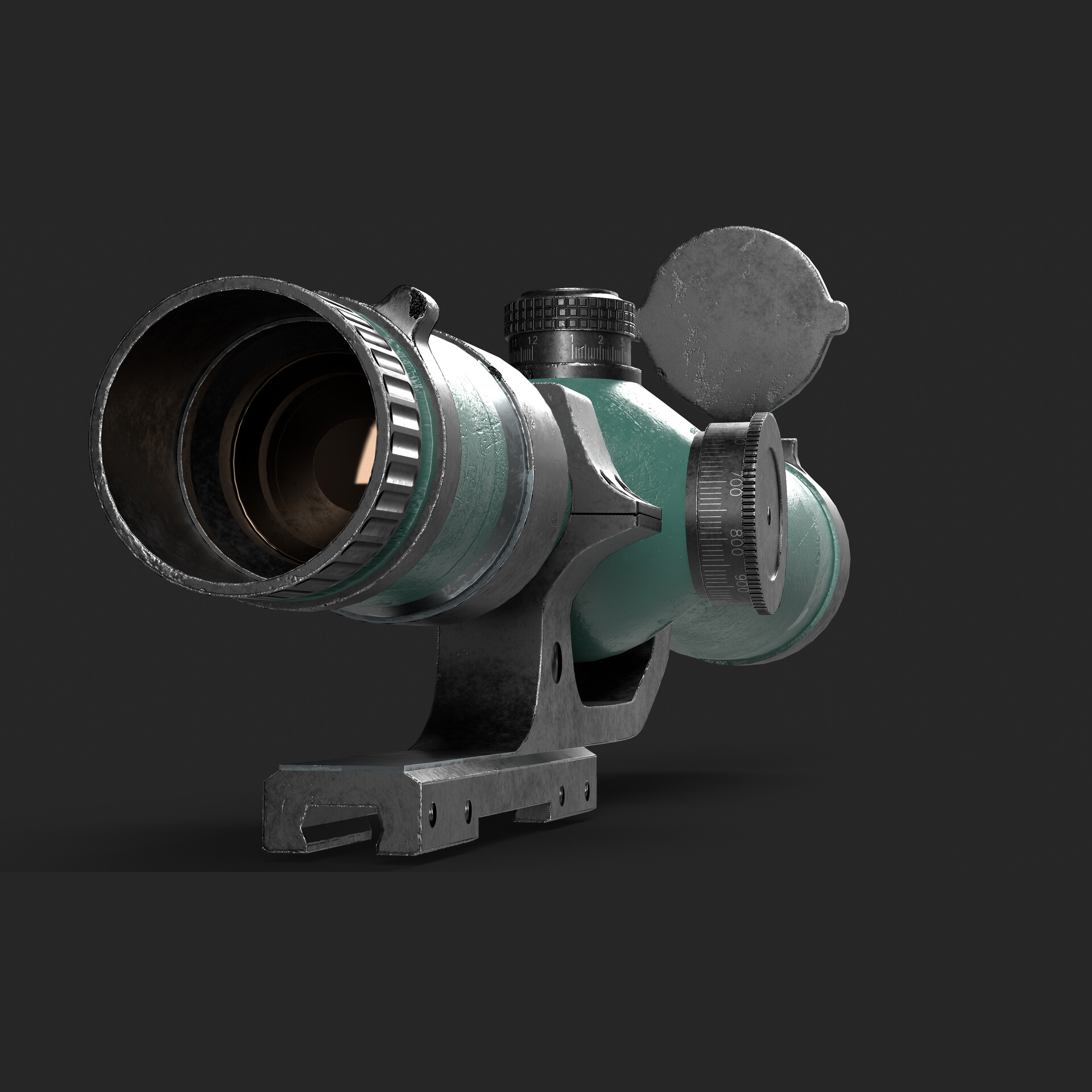 ArtStation - Sniper Tactical Scope