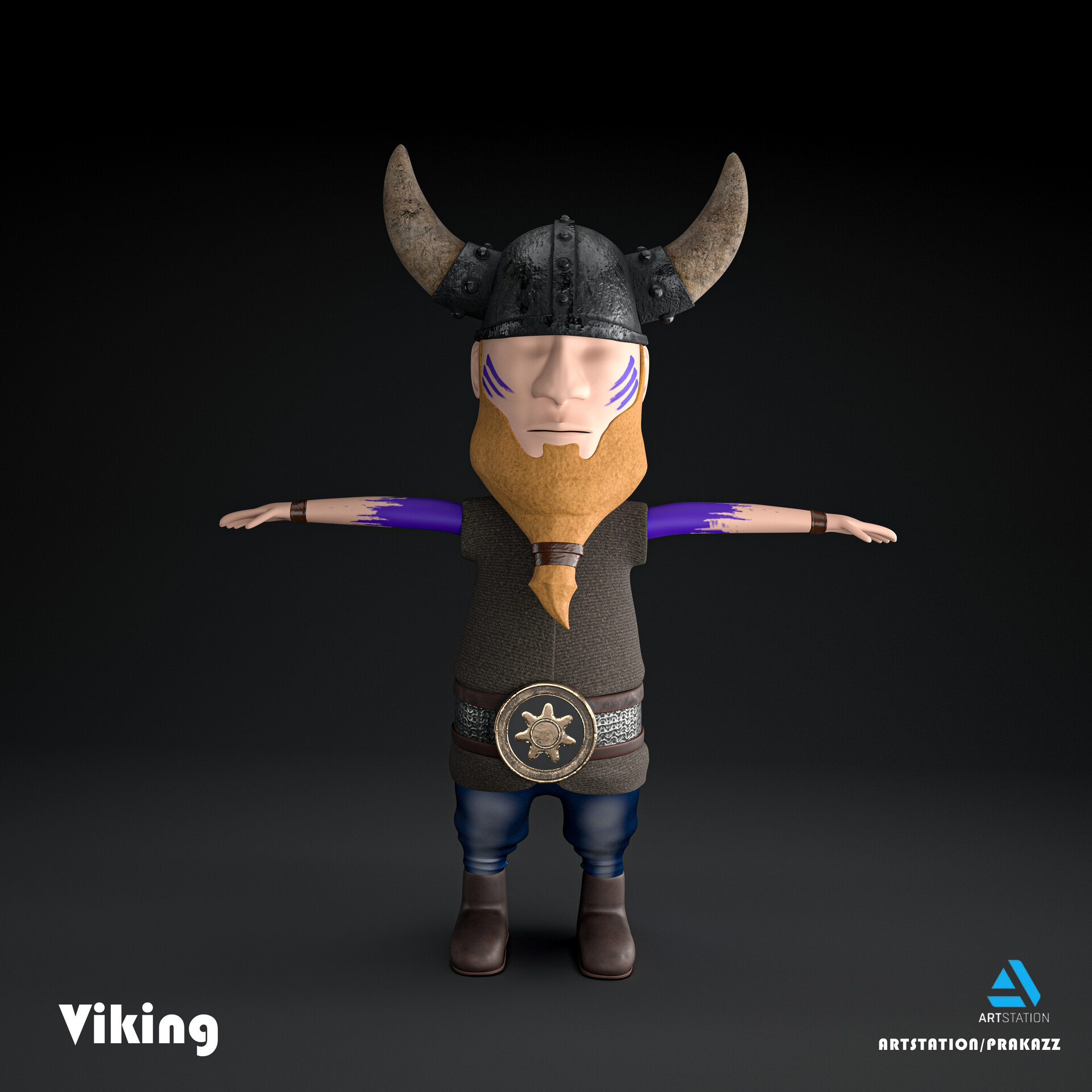 ArtStation - Game Charecter Viking