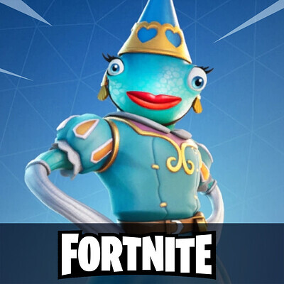 ArtStation - Fortnite Battle Royale - "Princess Fishstick" Outfit