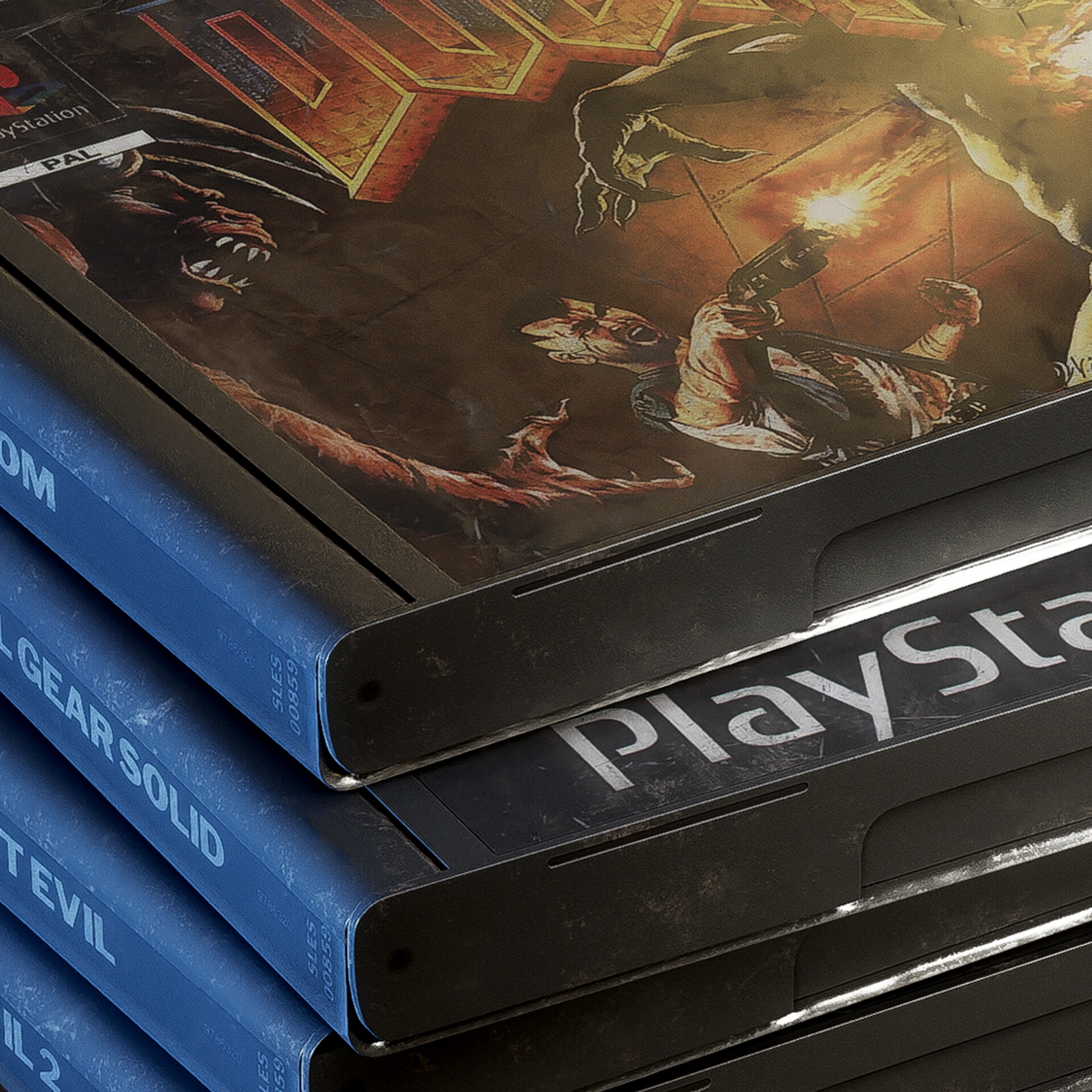 ArtStation - PlayStation | Realtime Props