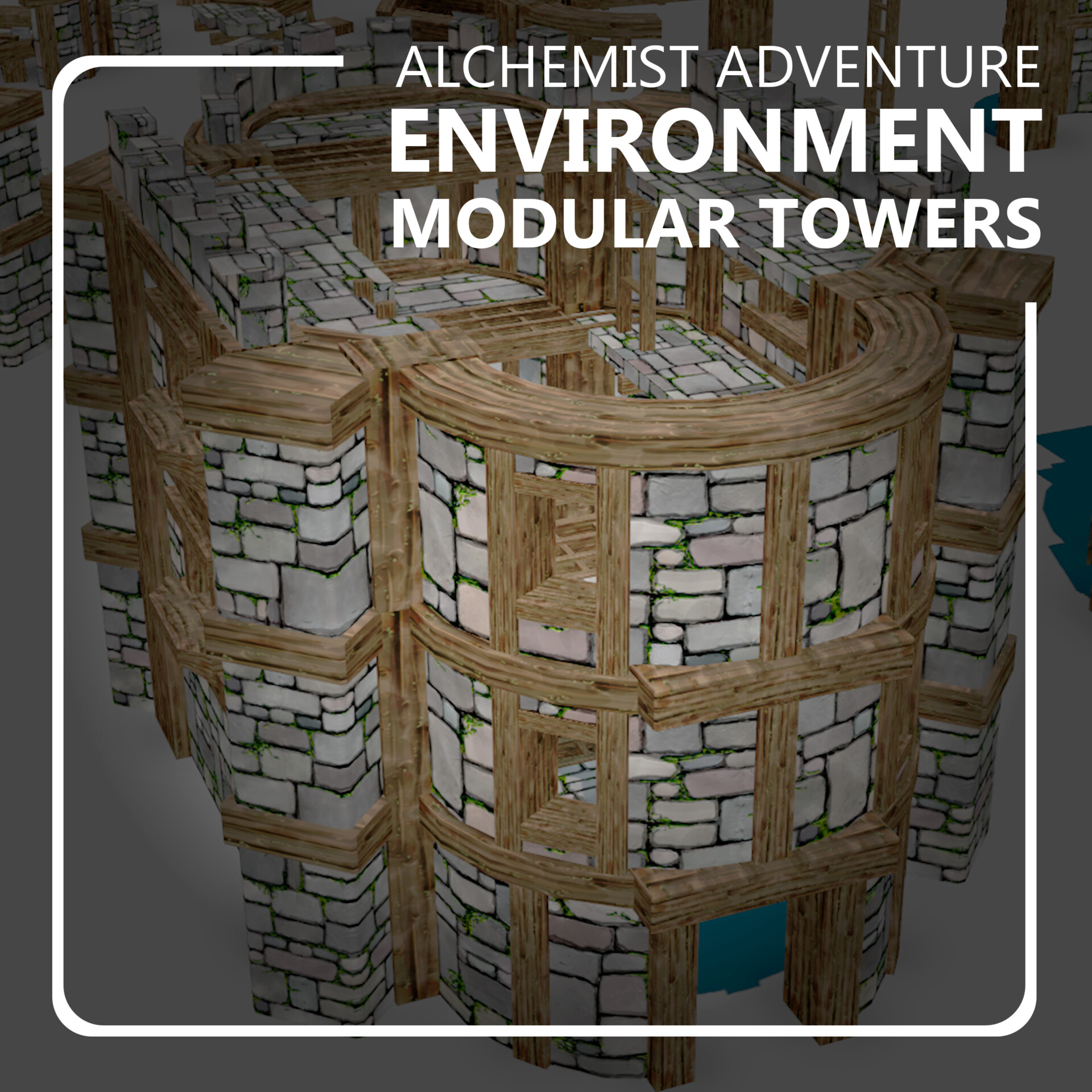 ArtStation - Alchemist Adventure - Modular Towers