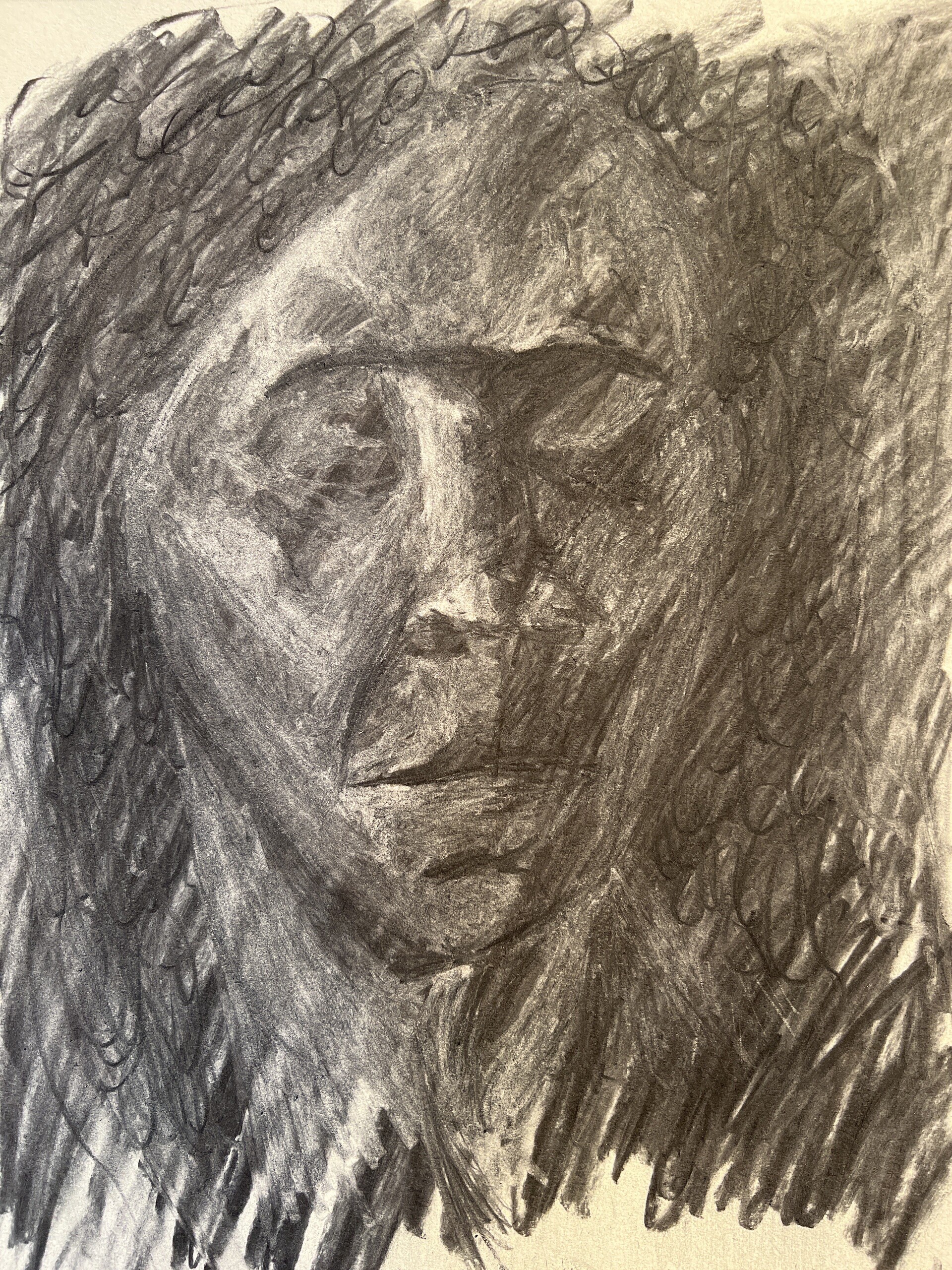 ArtStation - Reductive Charcoal Portraits