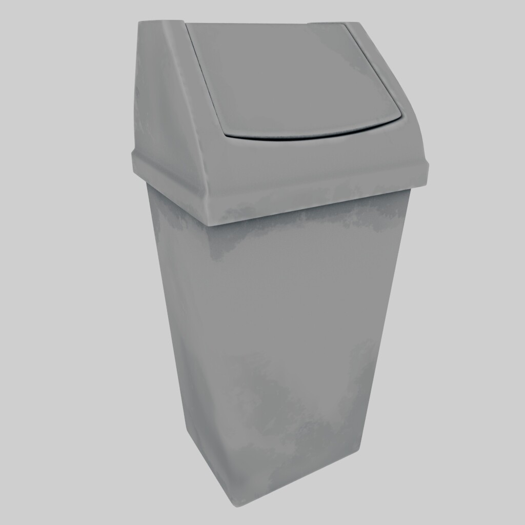 ArtStation - Stylized Bin Prop