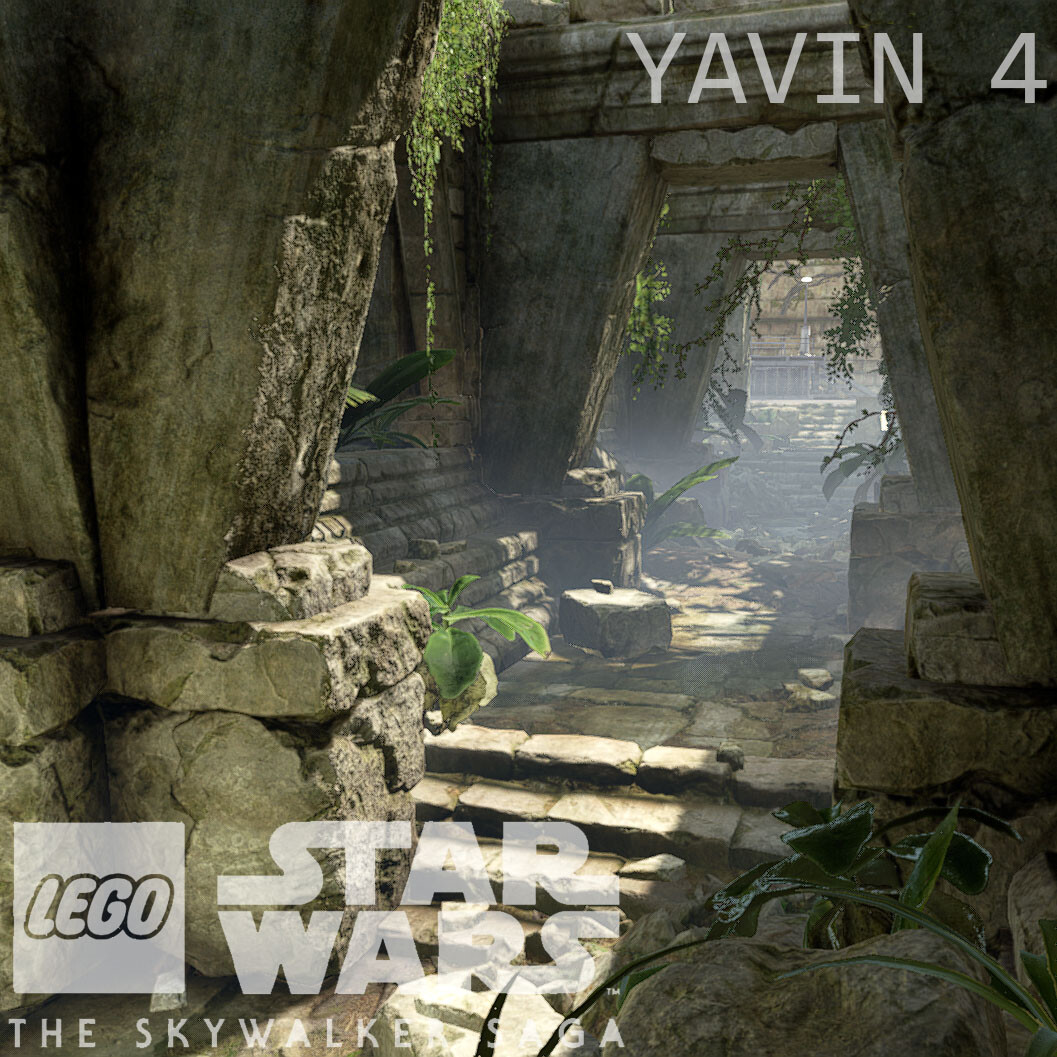 ArtStation - LEGO Star Wars : The Skywalker Saga Yavin 4 Art Breakdown