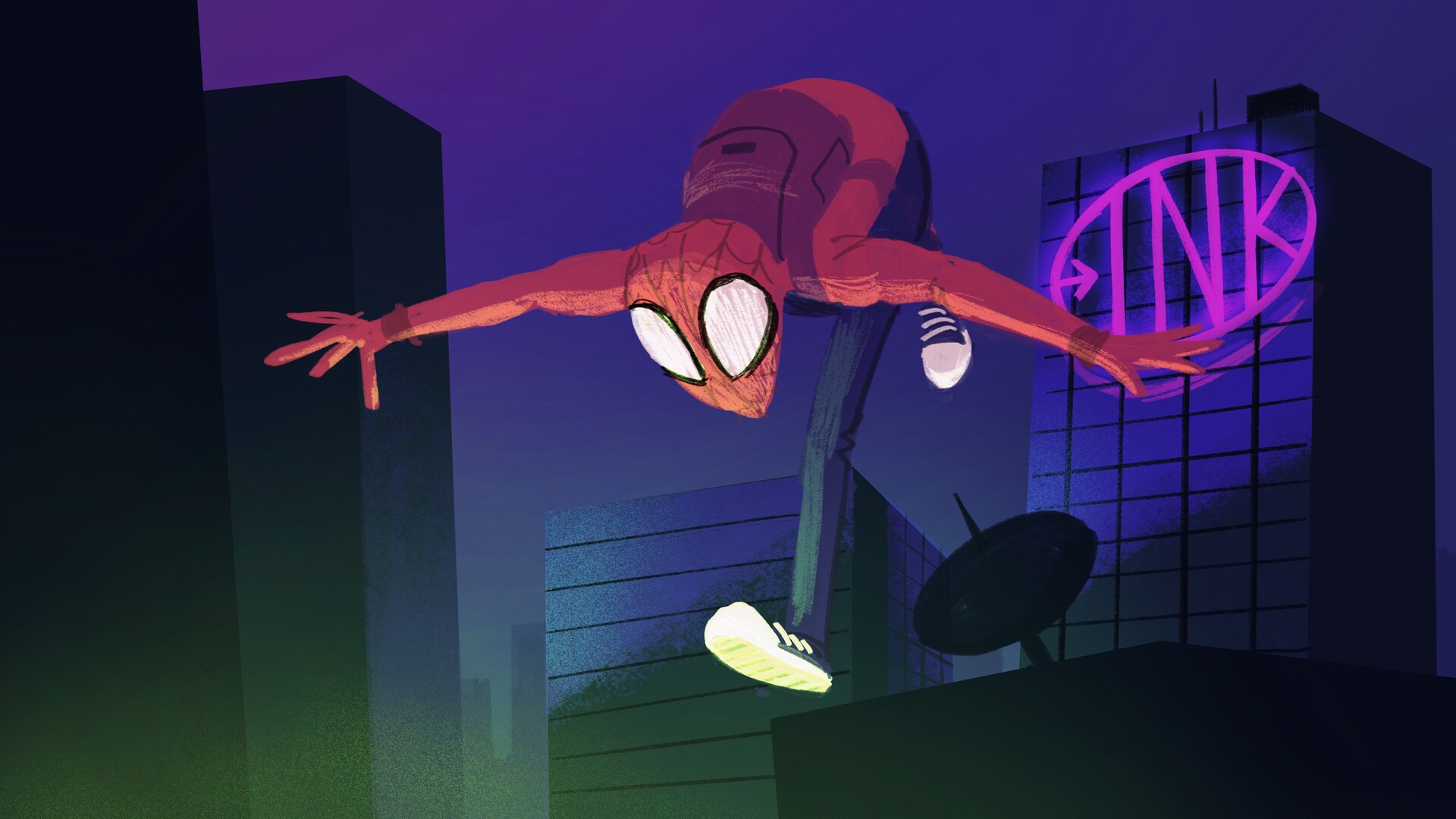 ArtStation - Doodling Spiderman