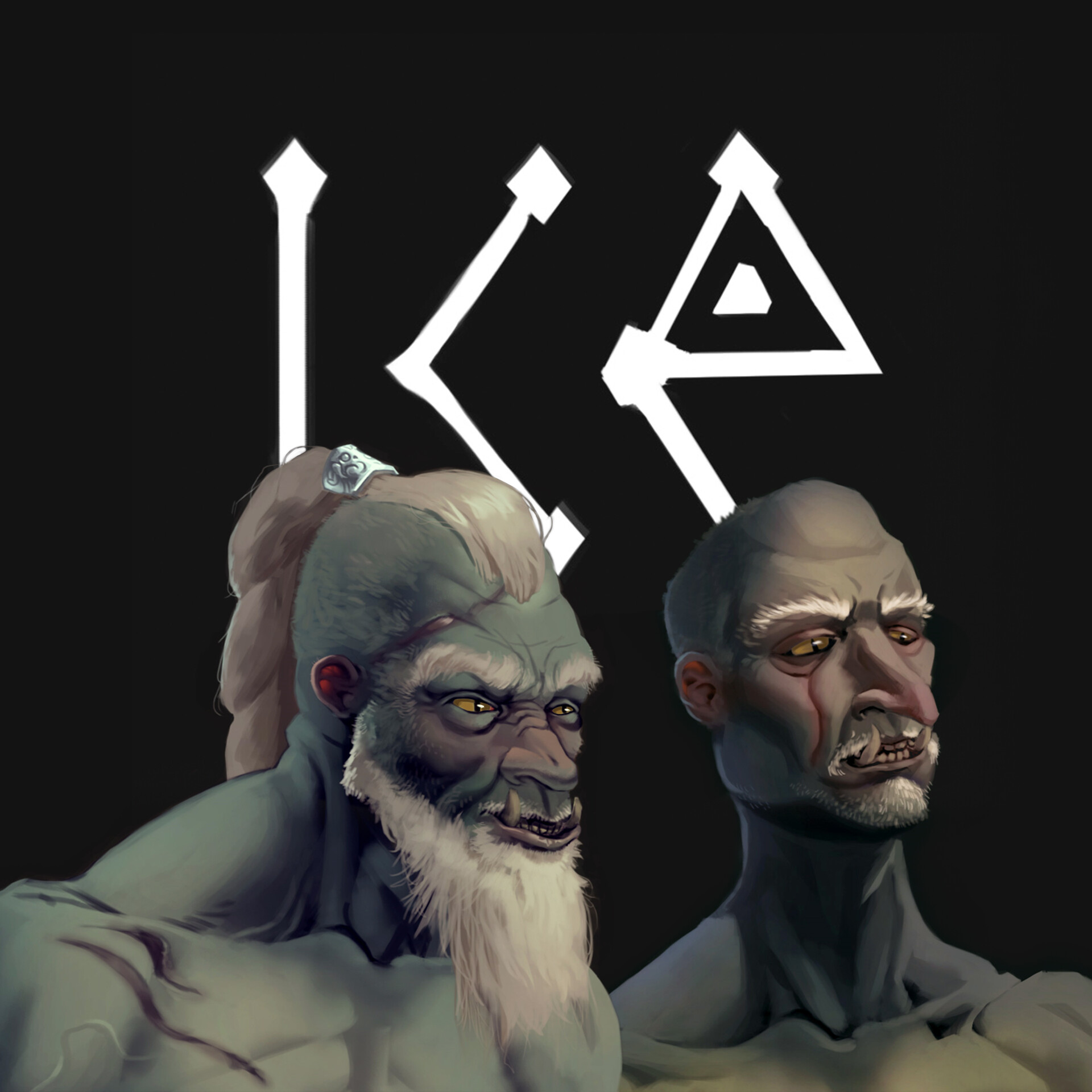 ArtStation - ICE - orcs