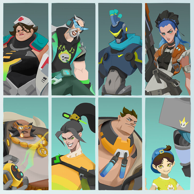 ArtStation - power team