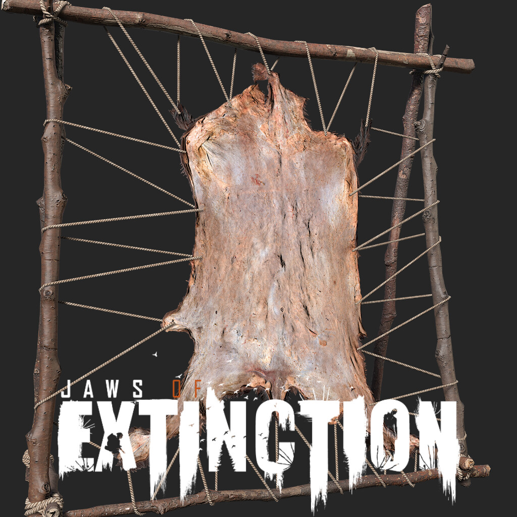 ArtStation - Tanning Rack