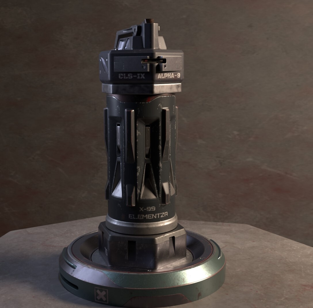 ArtStation - ELEMENTZA _GRENADE
