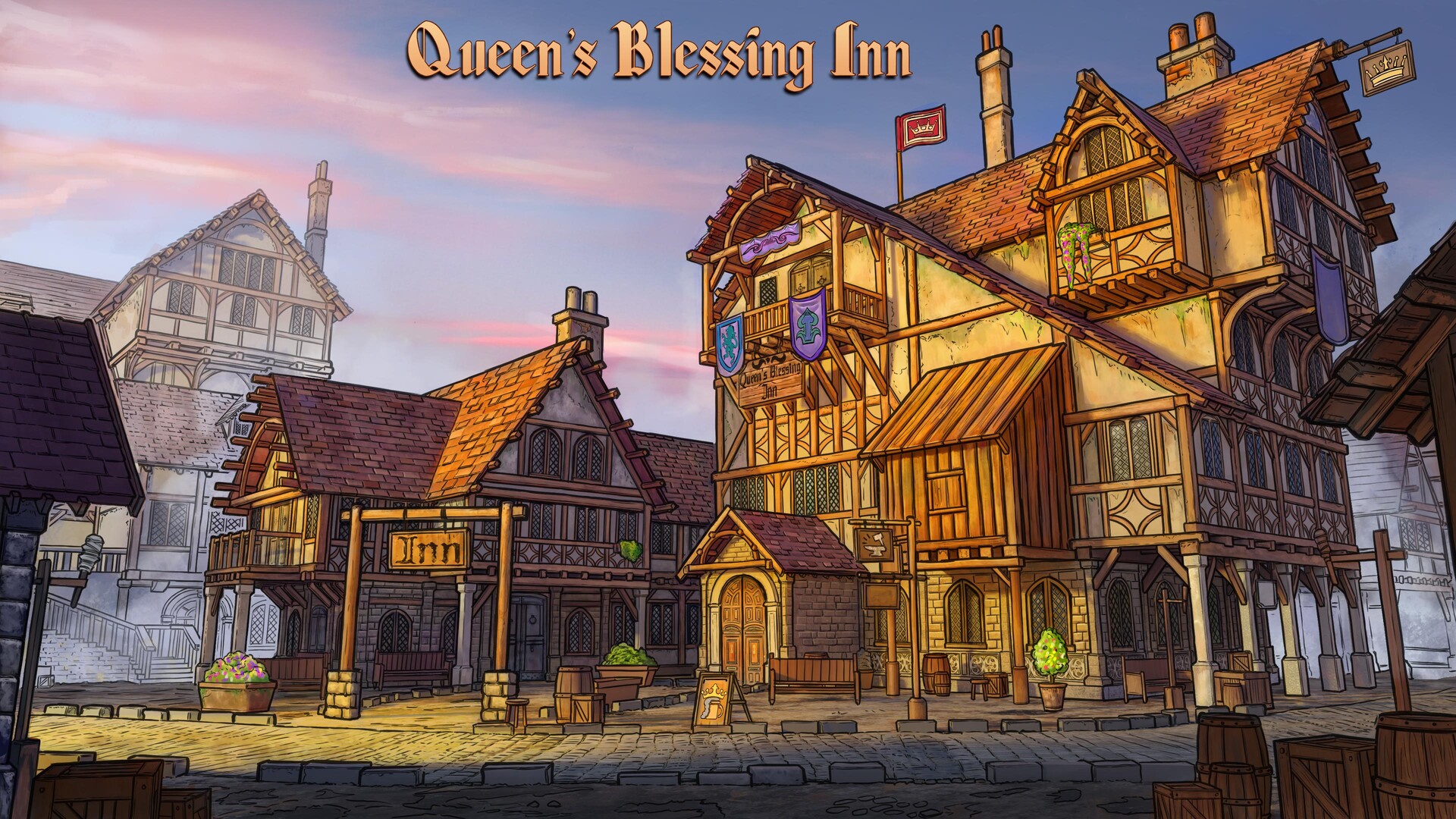 ArtStation - Queen's Blessing Inn