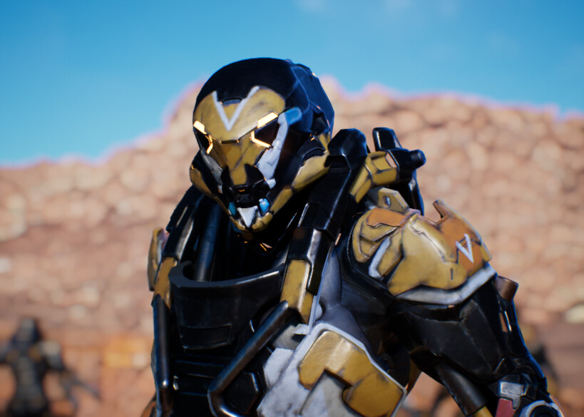 ArtStation - Anthem Ranger Javelin Fan Art