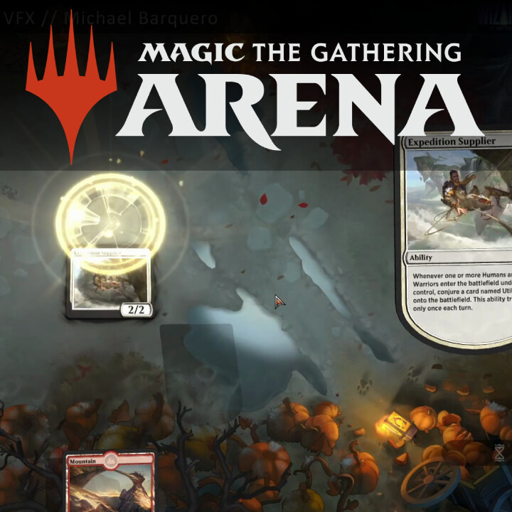 ArtStation - Magic: The Gathering Arena - [Cards] Conjure VFX