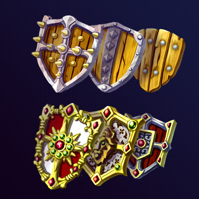 ArtStation - Shield Icons