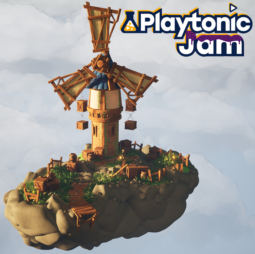ArtStation - Playtonic Game Jam - Monty's Mill