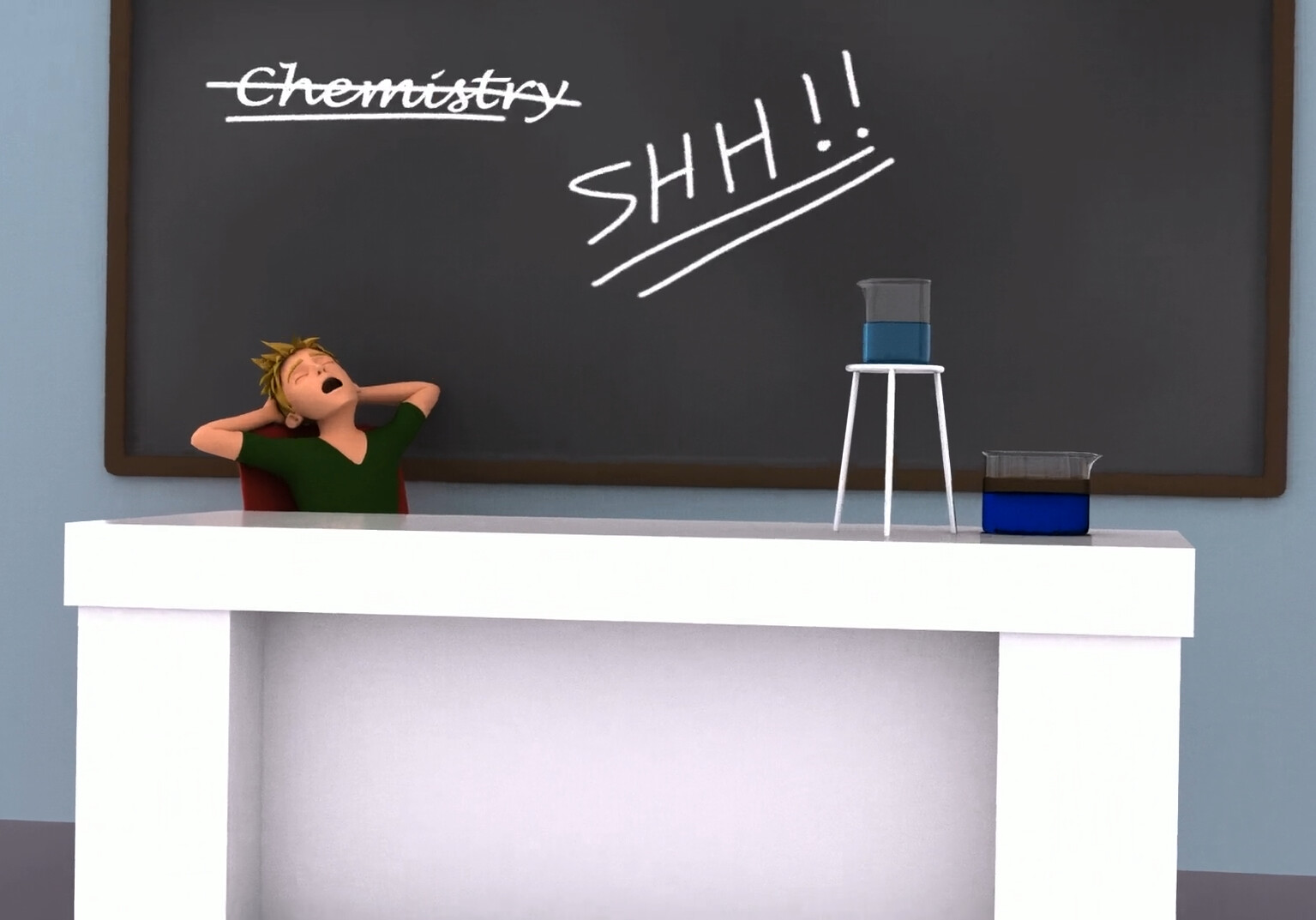 ArtStation - Science Class Animation Project