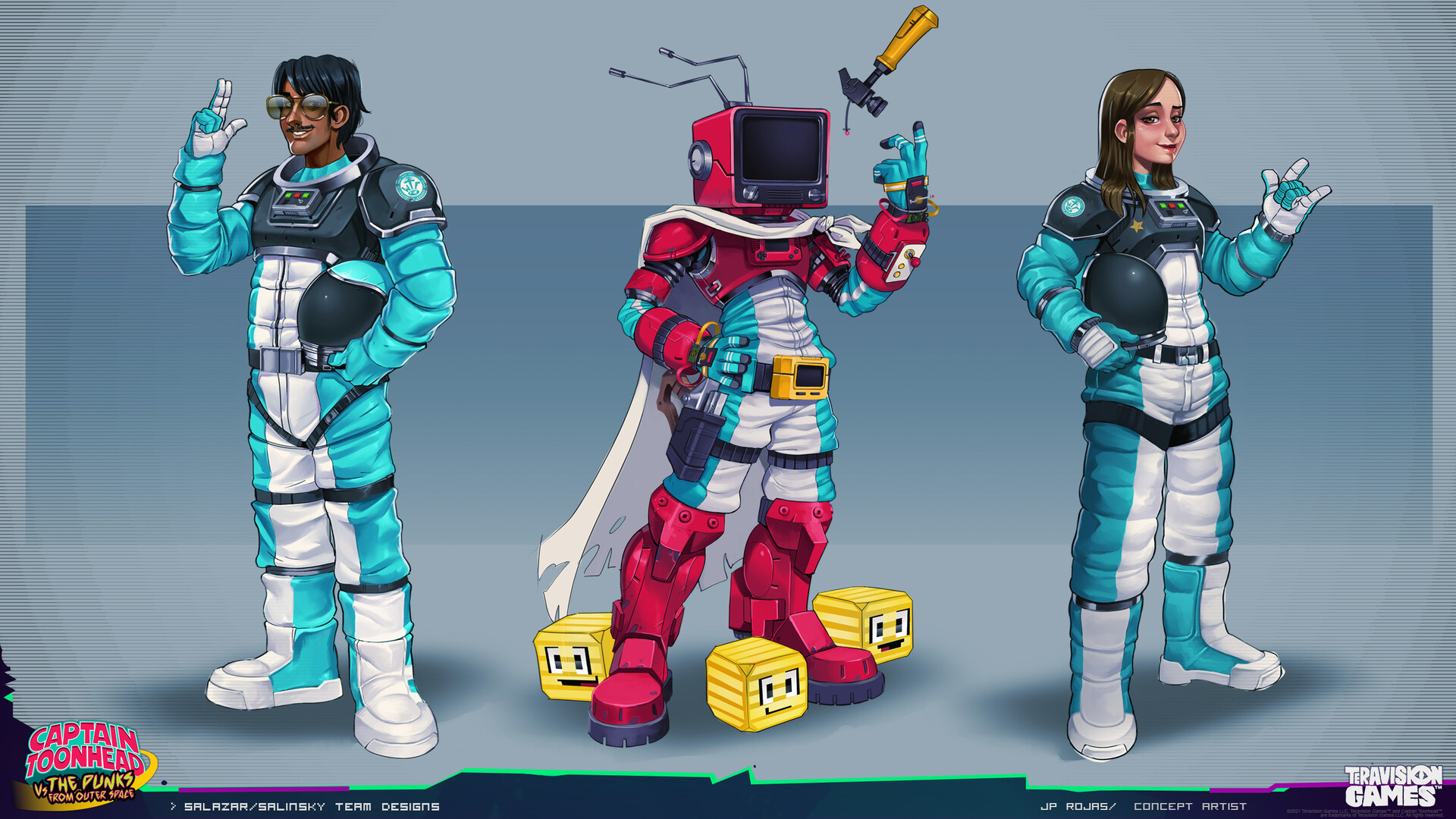 ArtStation - Captain Toonhead Parents