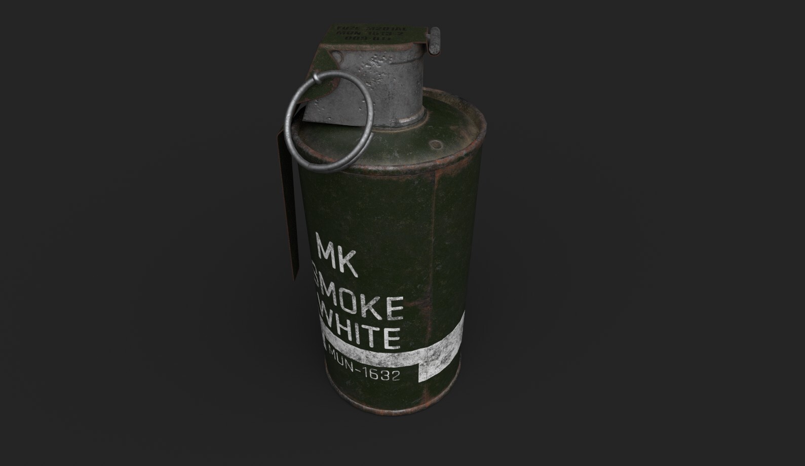 ArtStation - smoke Grenade