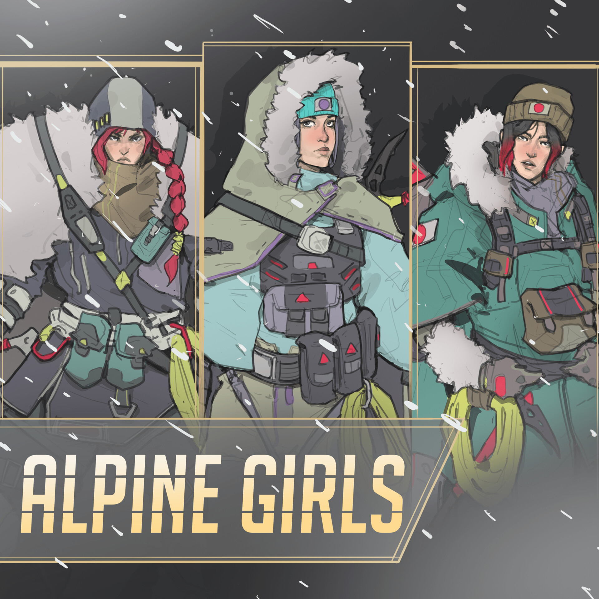 ArtStation - Alpine Girls