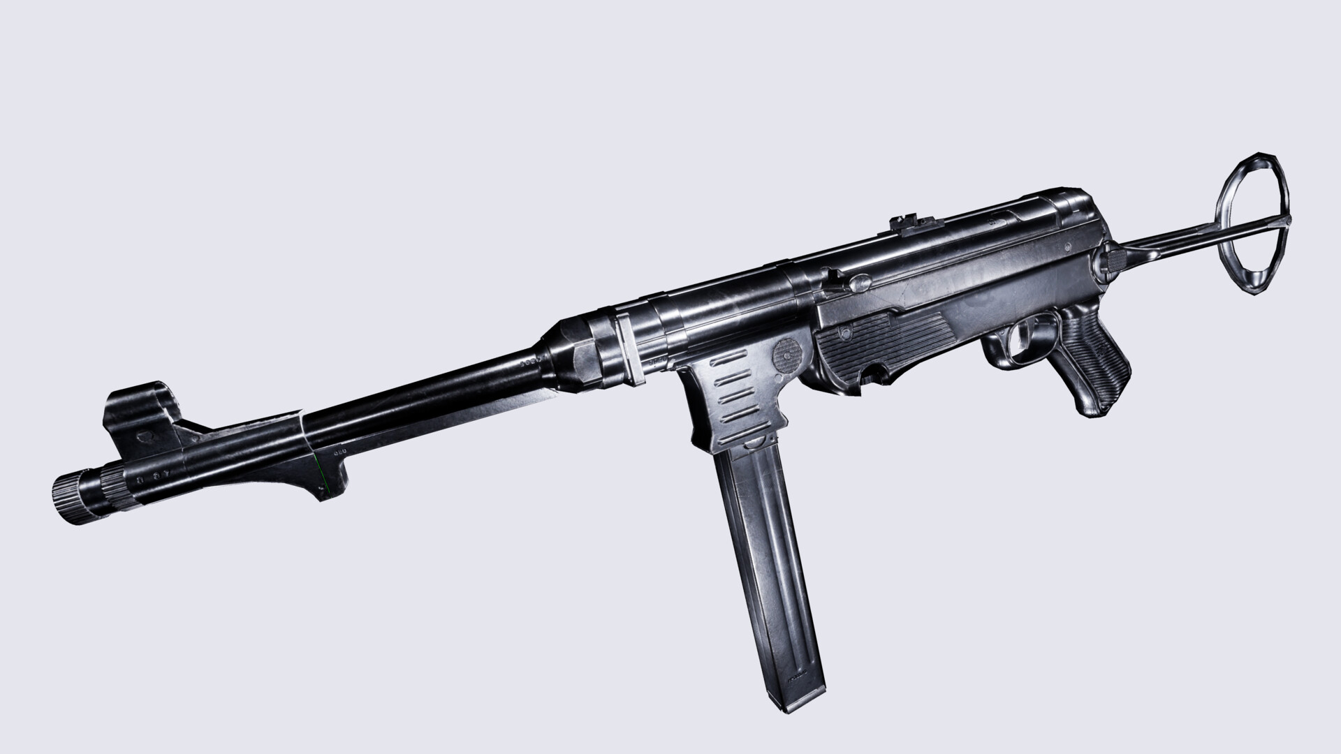 ArtStation - MP40 - Maschinenpistole 40